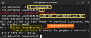 Solved RPM Failed Dependencies Error In RedHat LinuxSimply