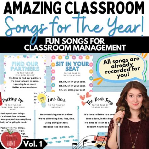 Classroom Management Songs Learning Songs Transition Songs For Teaching
