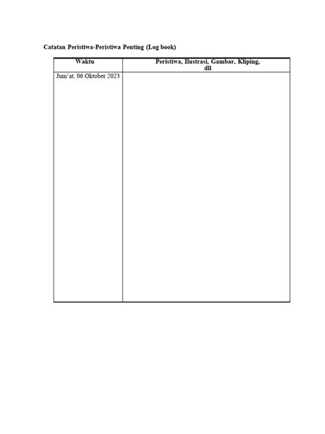 Log Book Pramuka Pdf