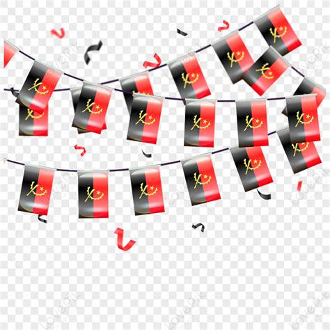 Waving Small Angolan Flag Banner Small Waves Wave Png Image Free Download And Clipart Image For