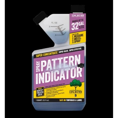 Ikes 114433 Spray Pattern Indicator 1 Qt 1 King Soopers