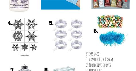 Glass Etching An Ornament And Glass Block For Christmas Hometalk