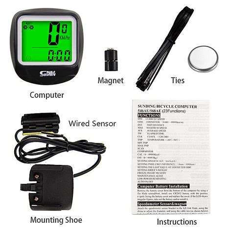 Bicycle Computer Bike Cycle Speedometer Wireless C Vicedeal
