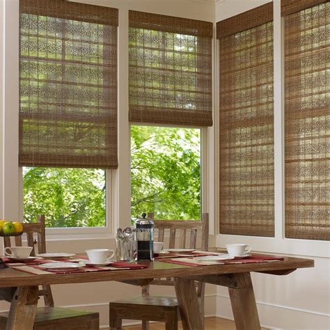 Deluxe Bamboo Woven Wood Shade