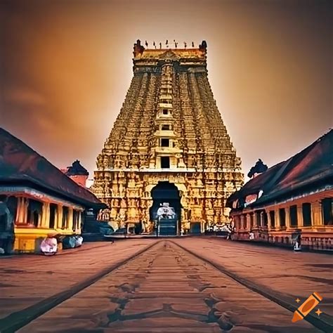 Padmanabhaswamy Temple In Historical Setting On Craiyon