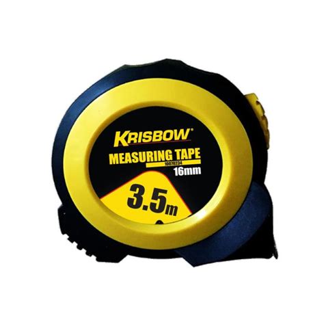 Krisbow Meteran 1 6 Cm X 3 5 M Lazada Indonesia