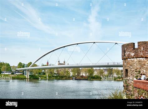 Maastricht Netherlands April 13 2024 Hoge Brug High Bridge
