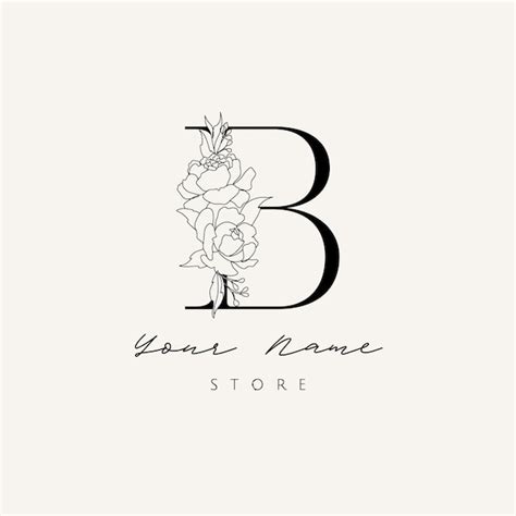 Premium Vector Illustrated Pastel Book Store Initial Logo Template