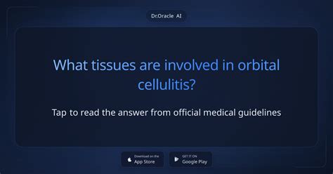 What Tissues Are Involved In Orbital Cellulitis