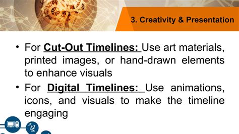 Cut Out Timeline Of The Evolution Of Technology And Ictpptx