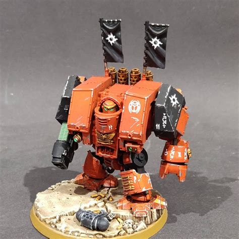 Thousand Sons Caster Ferrum Dreadnought Rwarhammer30k