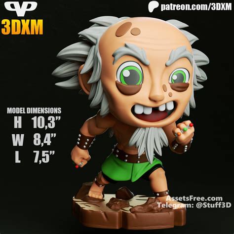 King Bumi Chibi Free High Quality Models