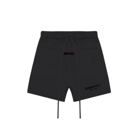 Essentials Ss22 Shorts Flocked Stretch Limo