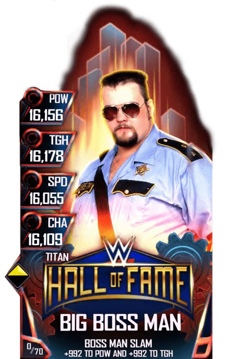 Big Boss Man Wwe Supercard Roster