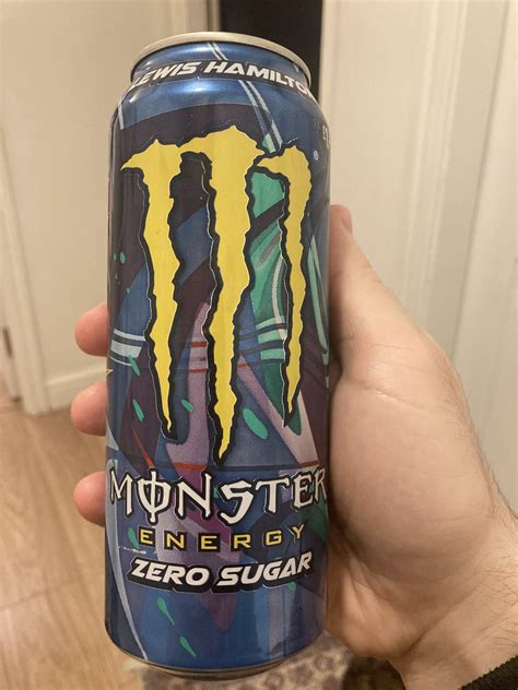 New Lewis Hamilton Monster : r/energydrinks