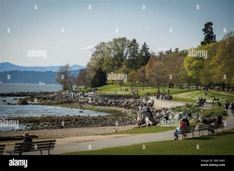 English Bay Beach By Davie And Denman Streets In Vancouvers West End