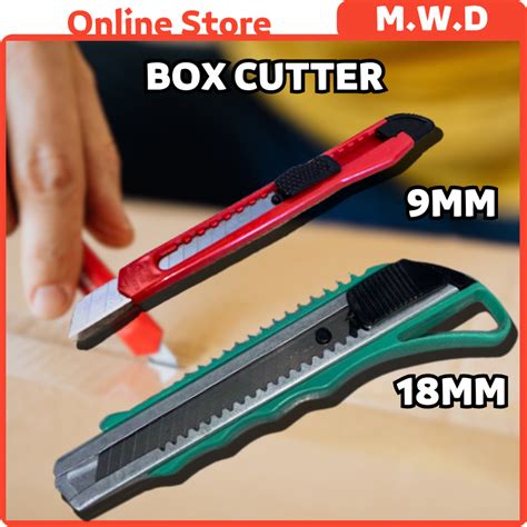 Utility Knife Cutting Tool Office Cutting Paper 9mm 18mm Cutter Knife
