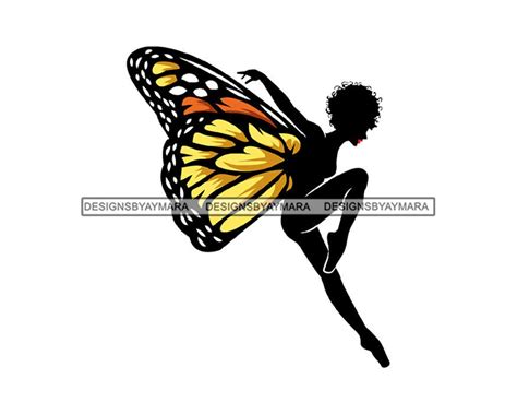 Sensual Woman Butterfly Sexy African Nature Safari Perfect Erotic Beauty Exotic Confident Svg