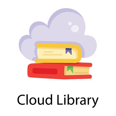 Trendy Cloud Library 17790832 Vector Art At Vecteezy