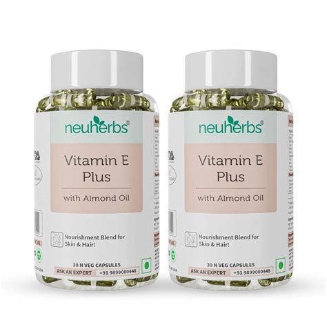 Vitamin E Plus Capsules 30 To Revitalize Skin And Hair Health