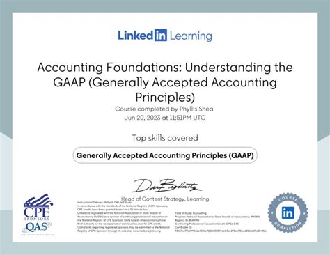 Phyllis Shea On Linkedin Certificate Of Completion