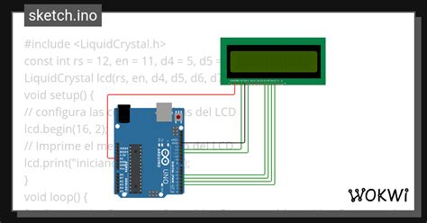 Lcd 2x16 Ii Wokwi Esp32 Stm32 Arduino Simulator