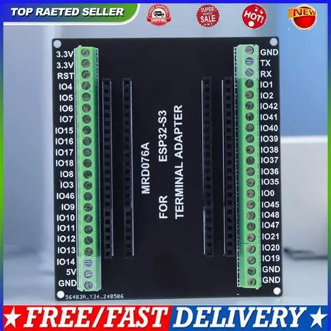 for esp32 s3 gpio breakout board gpio iot development board expansion module £5 89 picclick uk