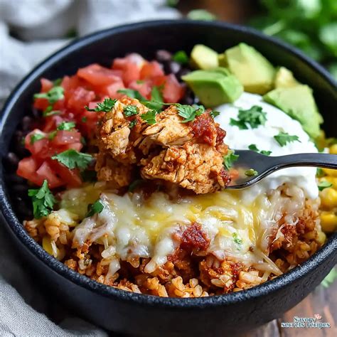 High Protein Chicken Taco Bowl Meal Prep 5 Easy Bowls