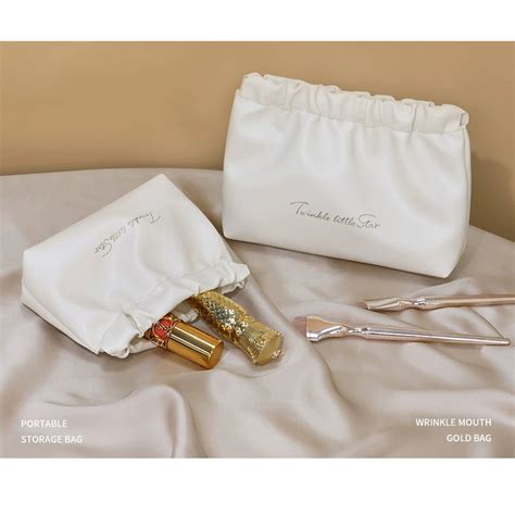 Pu Lipstick Cloud Pouch Bag Storage Mini Bag Self Closing Shopee