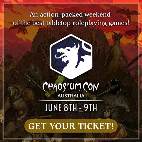 Chaosium Con Australia Update The Schedule Is Taking Shape Over 100