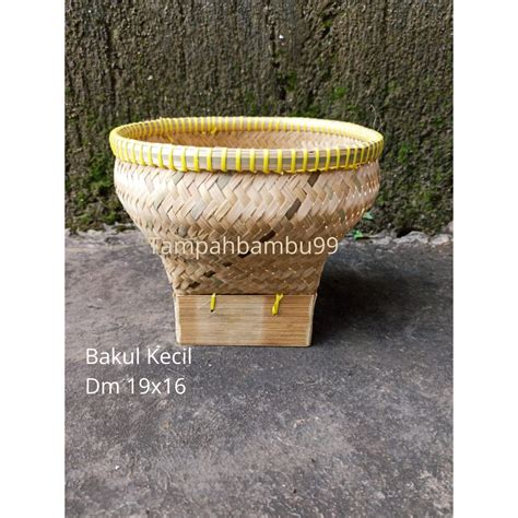 Jual Bakul Nasi Kecil Wakul Nasi Bambu Shopee Indonesia