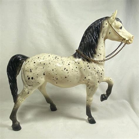 Breyer Toys Breyer Vintage Western Prancing Horse Leopard Appaloosa