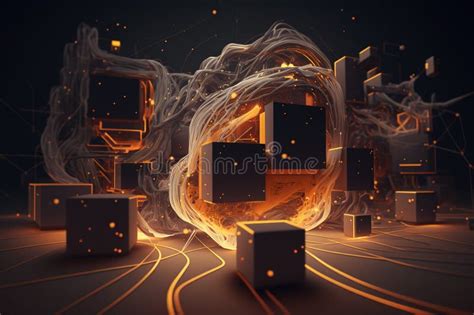 Cloud Computing Concept Cloud Architecture Platform Stock Illustration