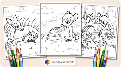 20 Bambi Coloring Pages Free Pdf Printables