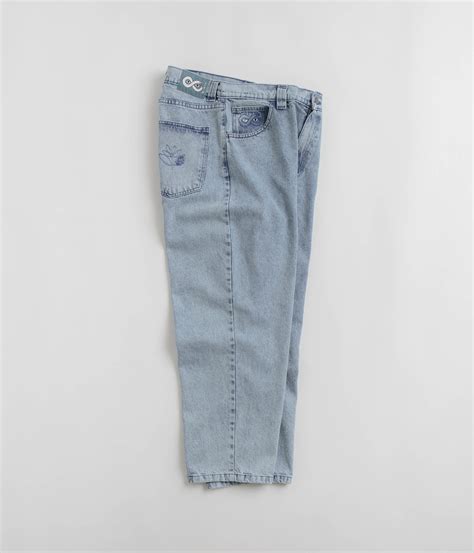 Magenta Og Stitch Jeans Washed Denim Flatspot