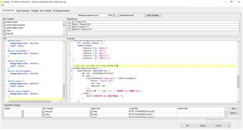 How To Use Generic Javascript View To Update And Export Flow Variables With A Button Click