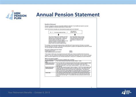 Ppt Your Retirement Benefits Hrm Retirement Seminar October 8 2013