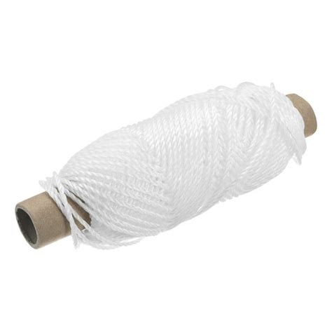 Torcida Albañil Línea Nylon Cordel Cuerda Cordón Blanco 50m164 Pies