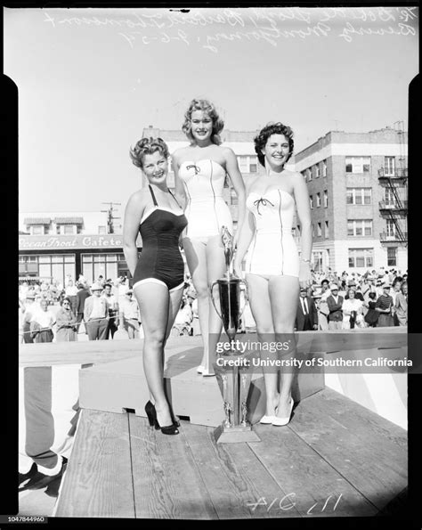 Miss Bay Beach Beauty Contest 6 September 1954 Bobette Lloyd News