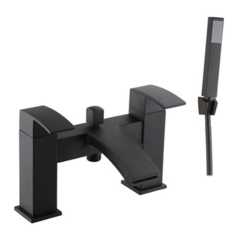 Bsuk Fiuto Nero Bath Shower Mixer Tap With Kit Black