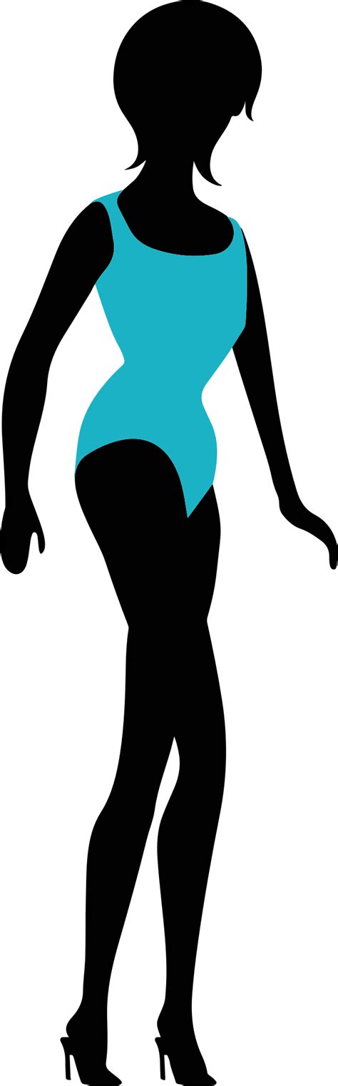 Big Image Bikini Woman Silhouette Png Clipart Full Size Clipart