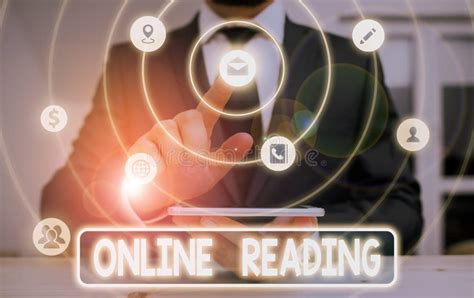 Conceptual Hand Writing Showing Online Reading Business Photo Showcasing Process Of Extracting