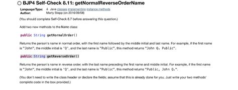 Solved 811 Getnormalreverseordername Add Two New Methods