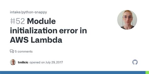 Module Initialization Error In Aws Lambda · Issue 52 · Intakepython
