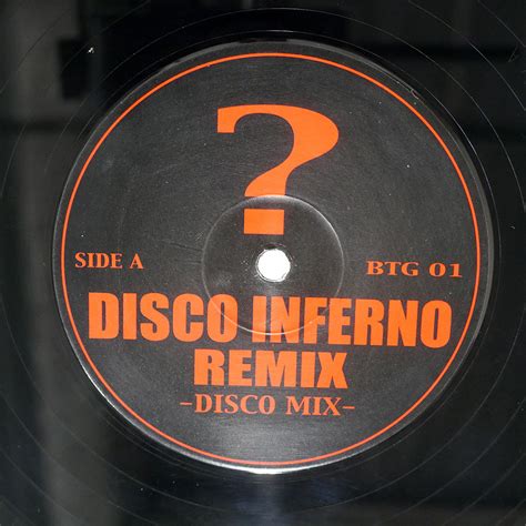 Yahooオークション オランダ盤 Unknown Artistdisco Inferno Remix