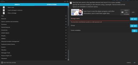 How To Save Text Or Player Name As Variable How Do I Gdevelop Forum
