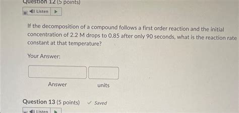 Solved Question 10 5 Points Consider The Following