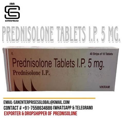 Prednisolone Tablets 5mg At ₹ 10stripe Omnacortil 10 Tablet In