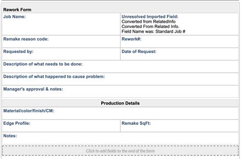 Sample Job Forms To Download And Import