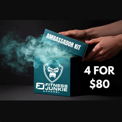 4 For 80 Ambassador Kit Fitness Junkie